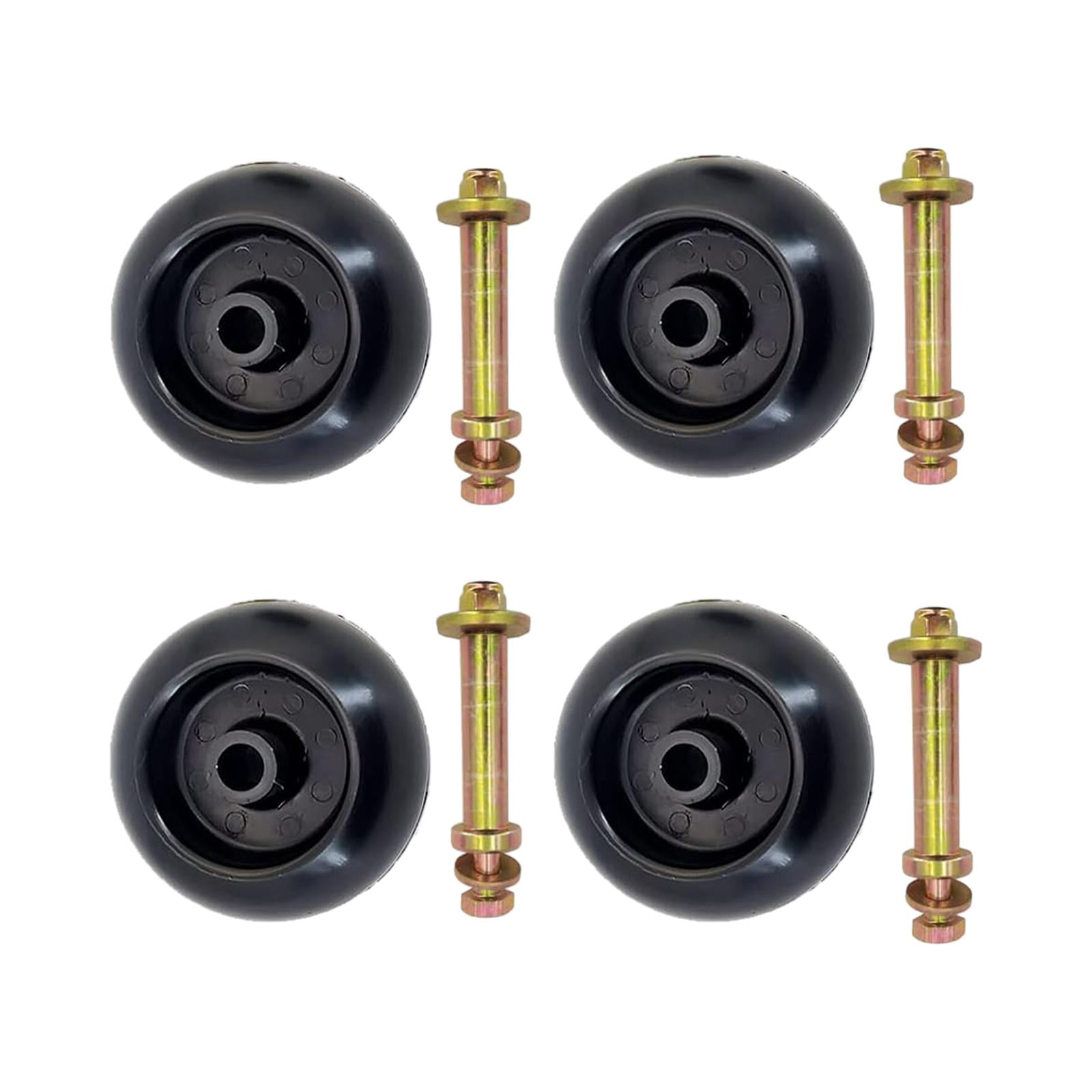 Set of 4 Lawn Trimmer Deck Wheels 103-3168 103-7263 103-4051 with Bolts ...