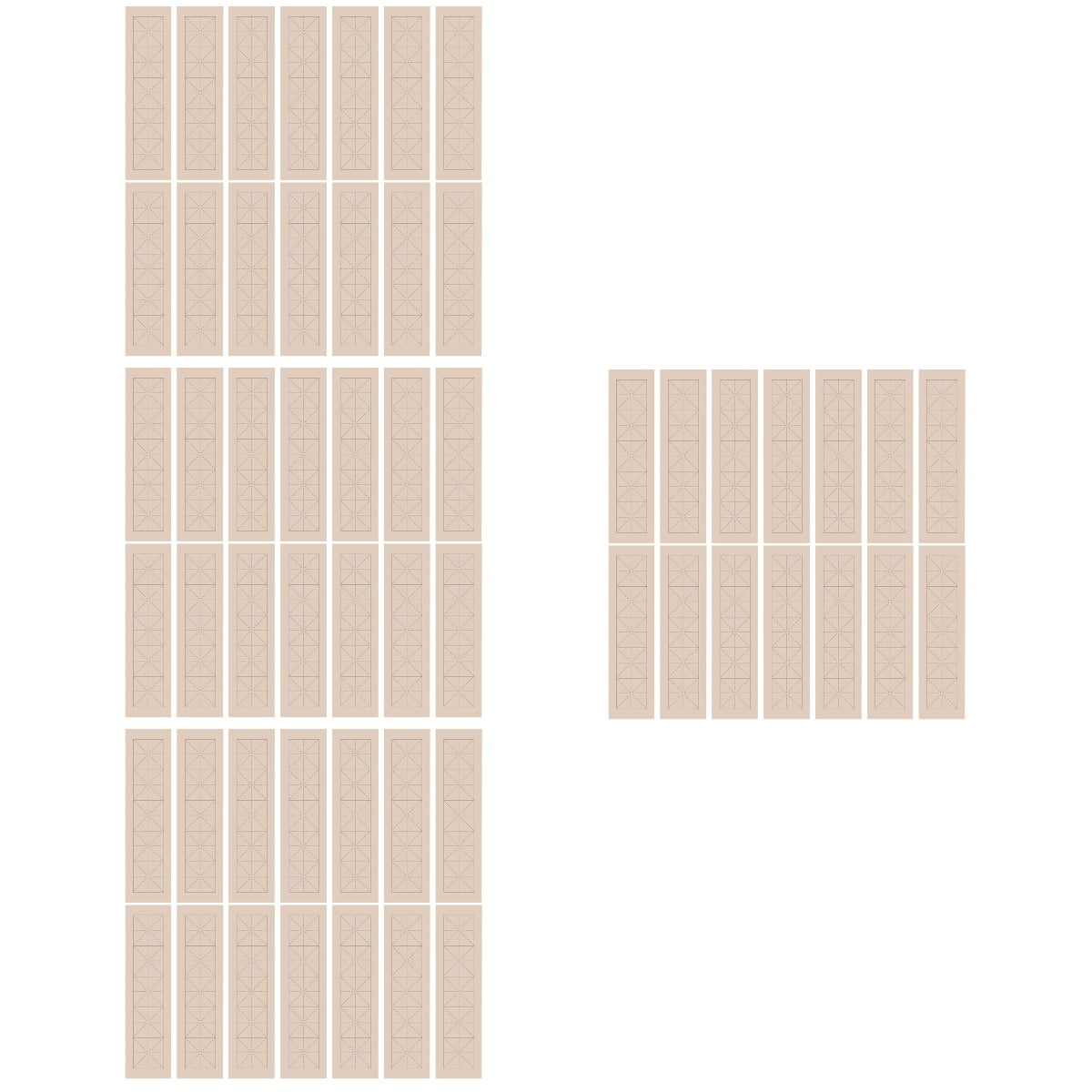 Set of 4 Letter Paper Copy Stickers Handwriting Practice Student ...