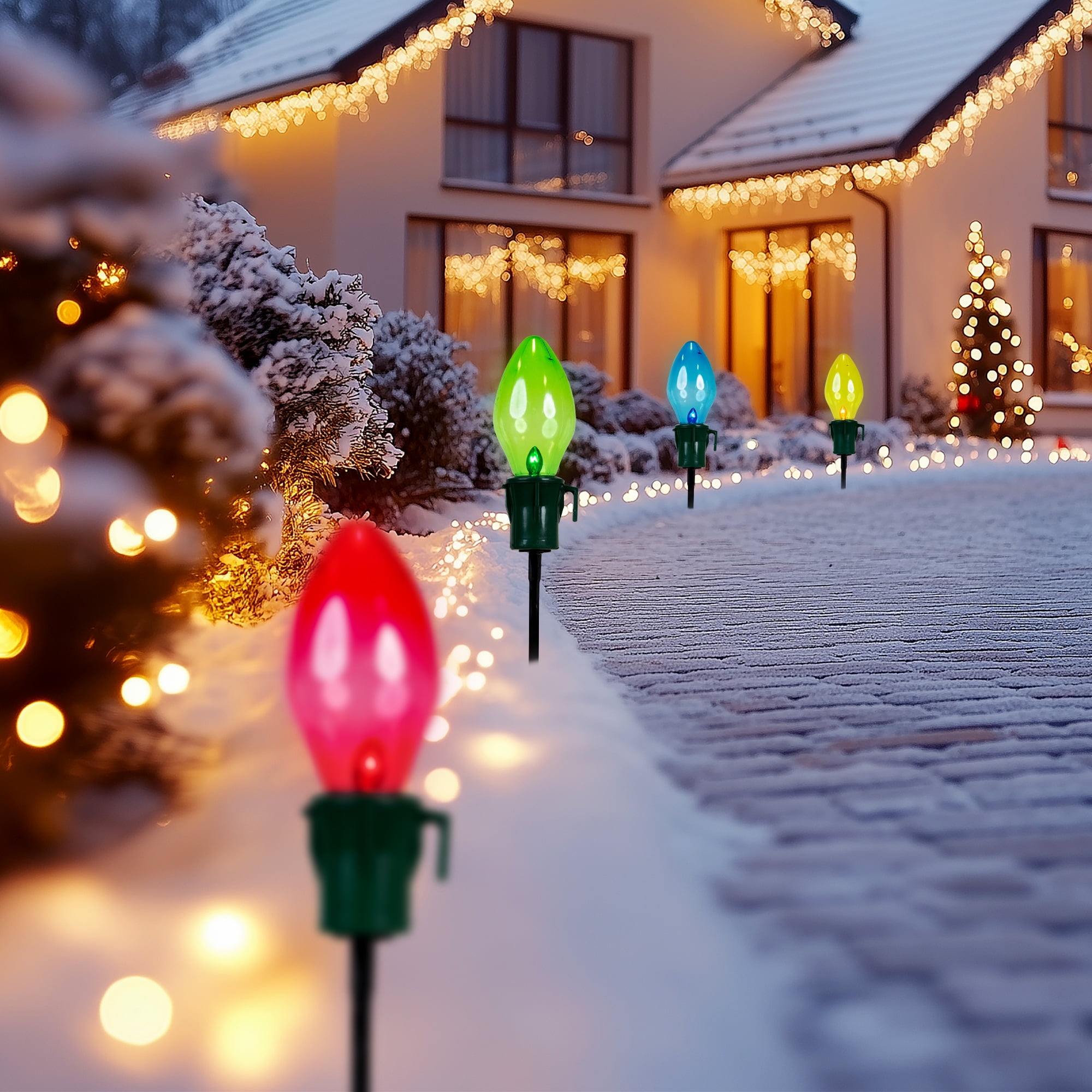 Giant Christmas Bulbs