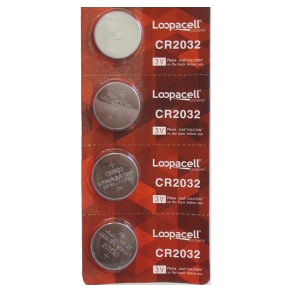 Set of 4 Loopacell CR2032 Batteries for the Splash-Proof Thermapen ...