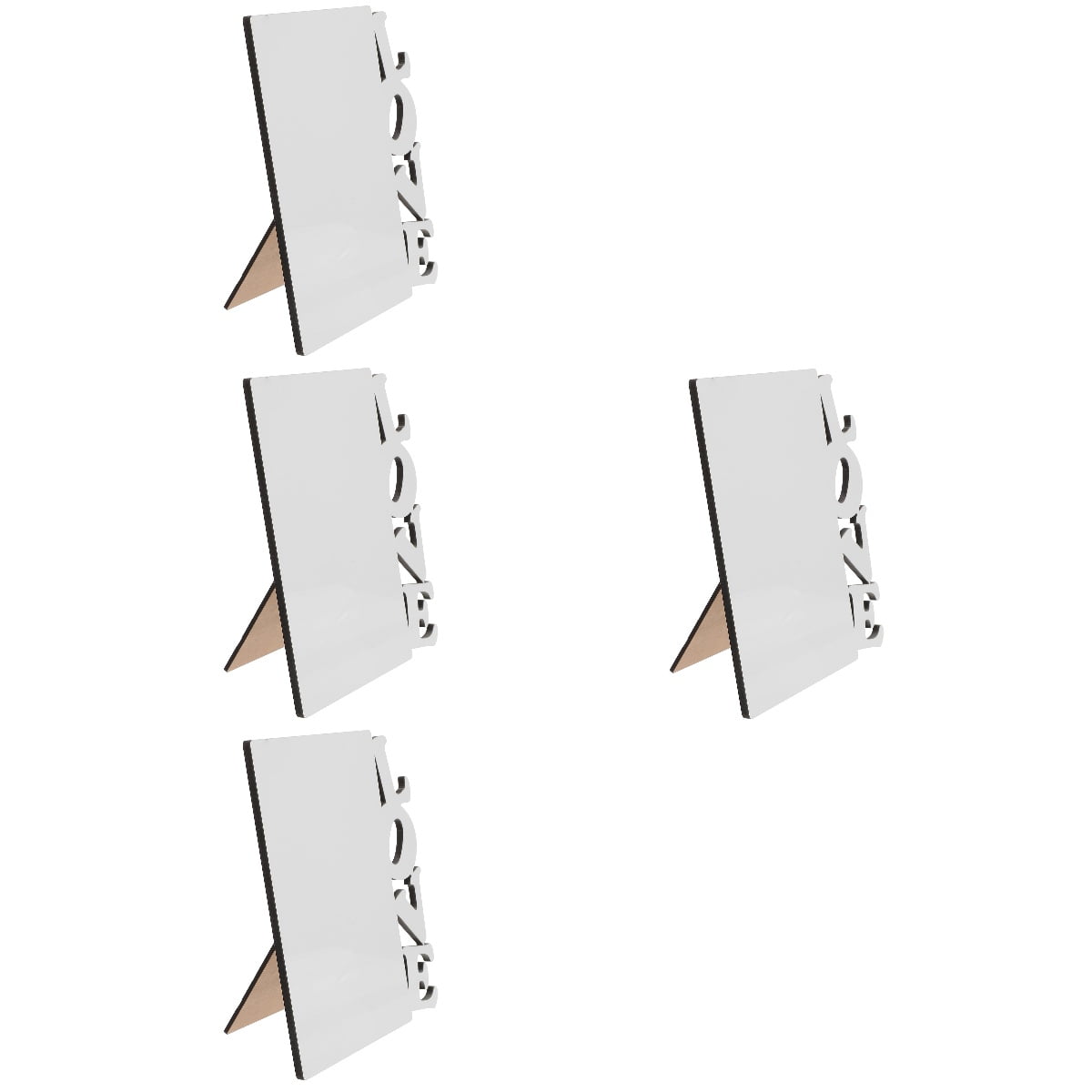 Set of 4 Love Letter Photo Frame Signature Picture Frames Dining Room ...