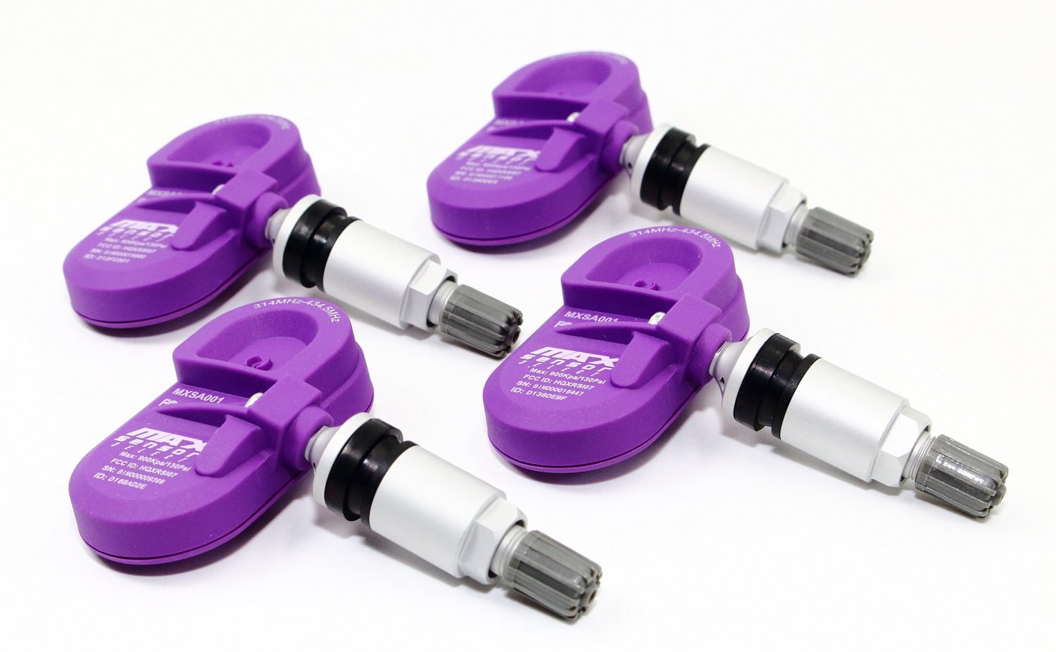 Set of 4 MAX MXSA001 TPMS 433mhz Tire Pressure Sensors for Porsche ...