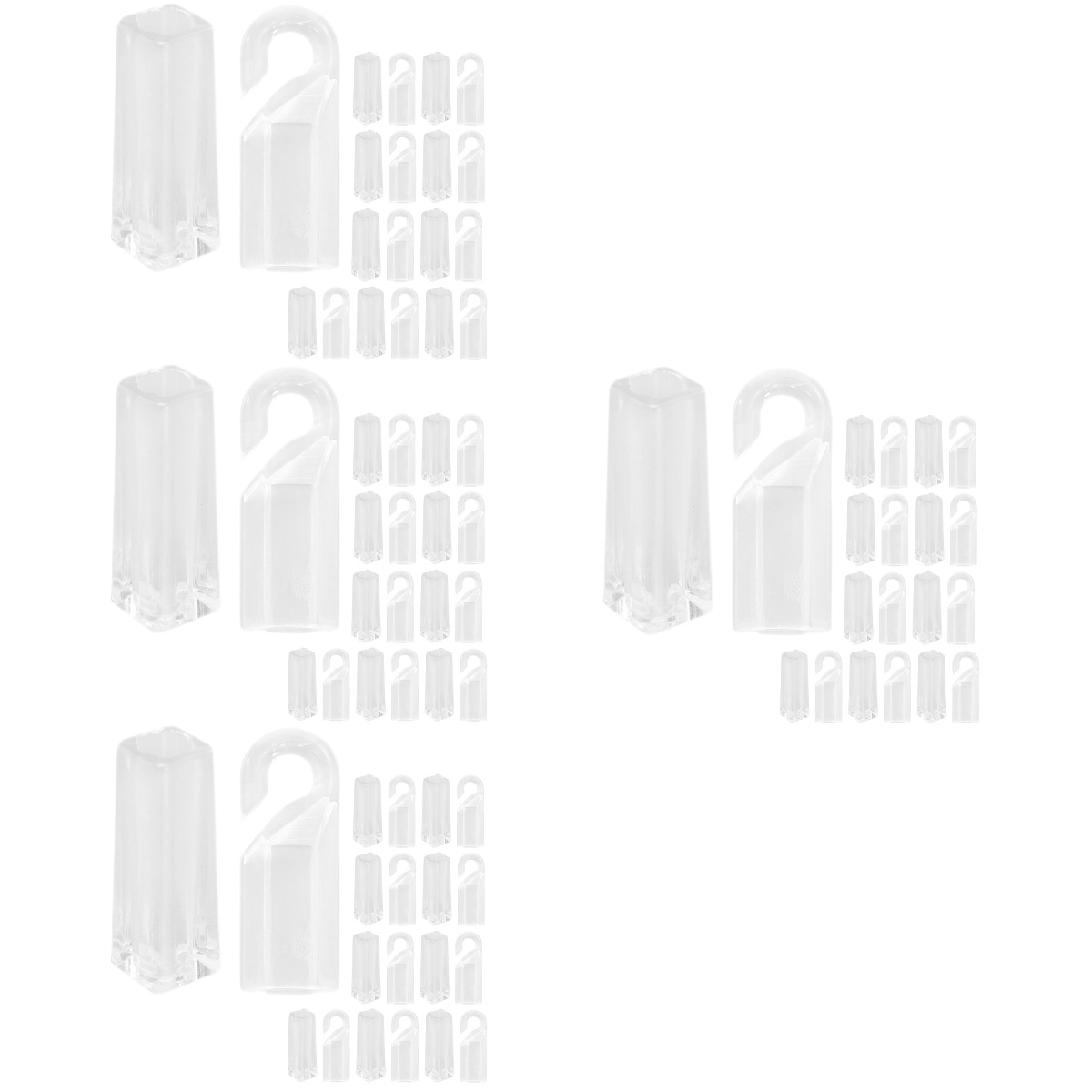 Set of 4 Mason Jar Lids Wide Mouth Curtain Hook Handle - Walmart.com