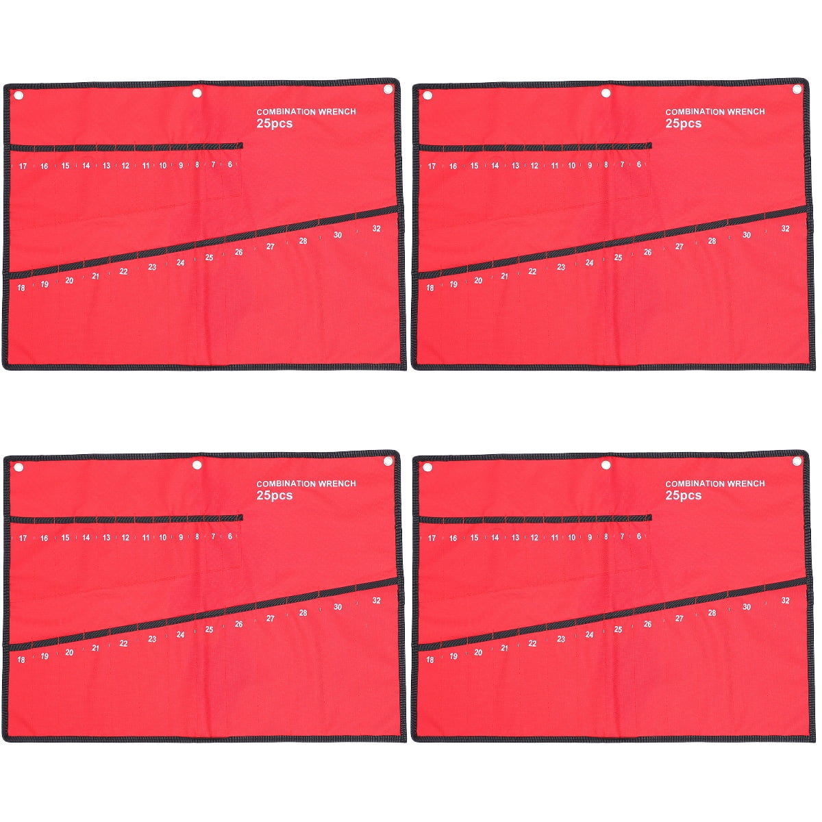 Set of 4 Mechanic Organizer Wrench Bag Spanner Storage 68.00X49.00X0 ...