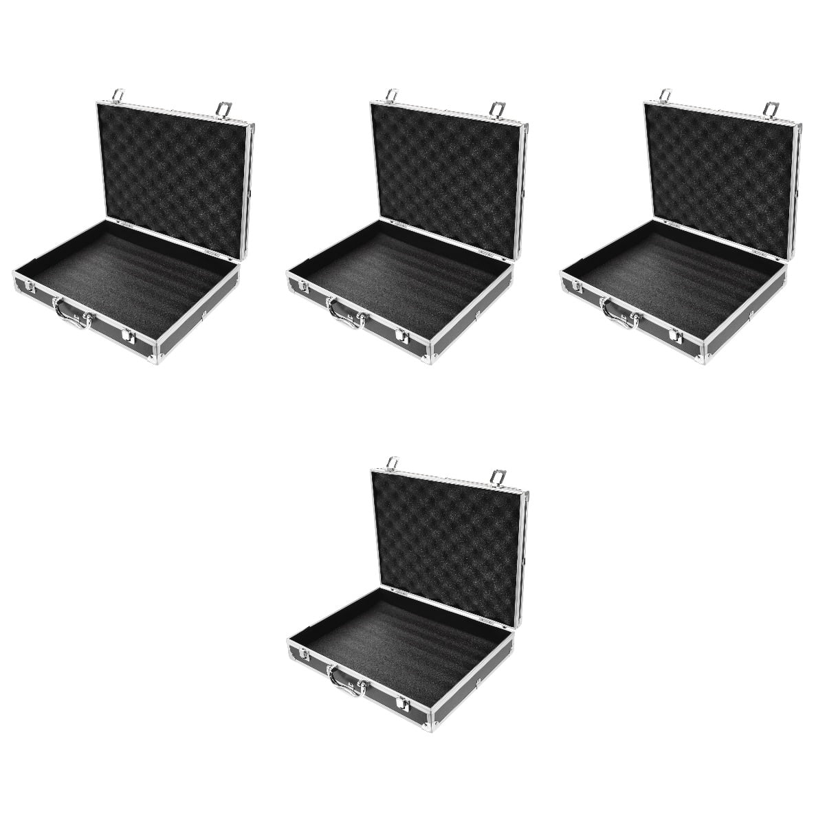 Set of 4 Medicine Case Multi-purpose Cosmetic Toolbox Man Black ...