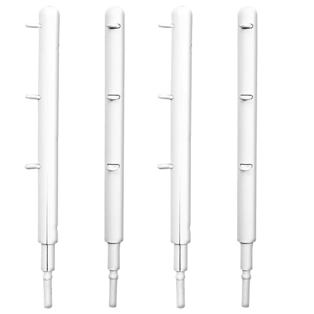 Wrestling Ring Accessories: 4 Metal White Ring Posts by Figures Toy ...