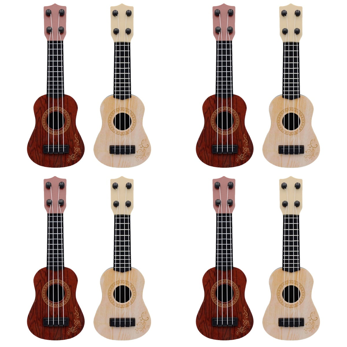 Set of 4 Mini Ukulele Practical and Special Toy Interest Cultivation ...