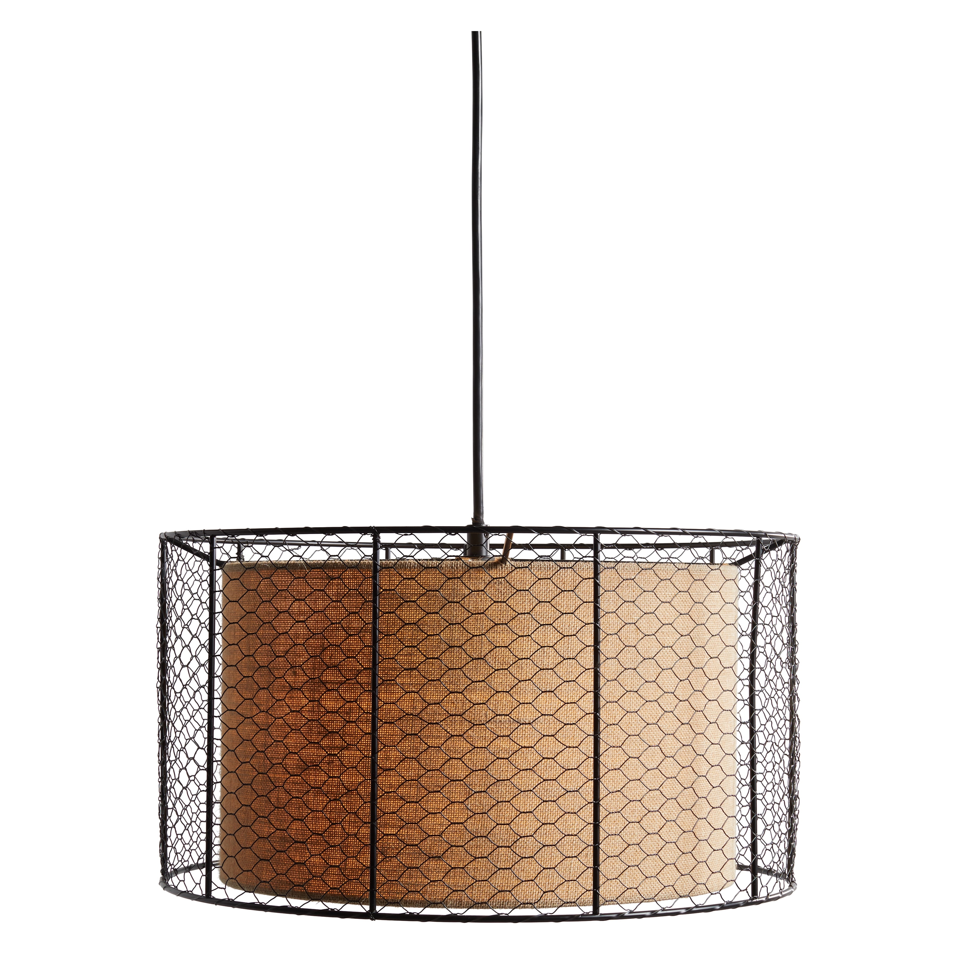 (Set of 4) MoDRN Industrial Mesh Hardwire Light - Walmart.com