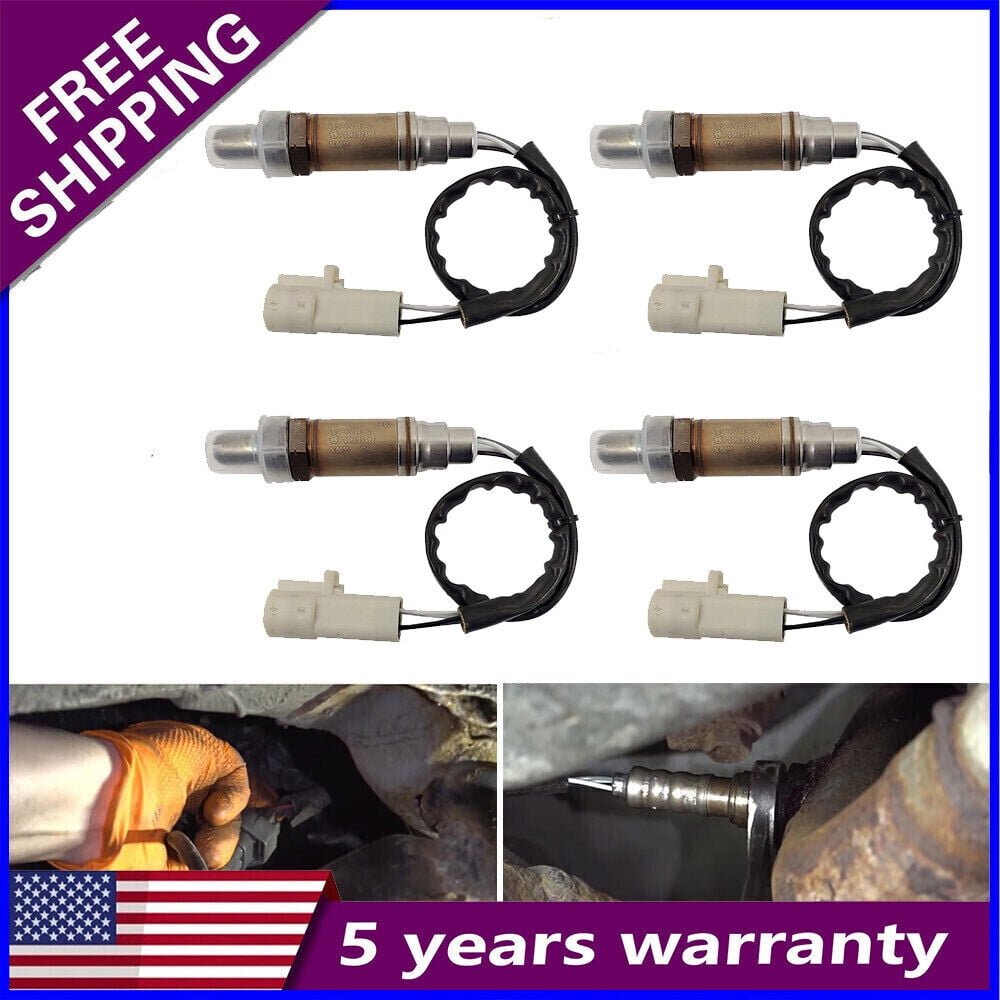 Motorcraft Oxygen Sensor (O2) 4-Pack for 1997-2008 Ford F150 Pickup 4 ...
