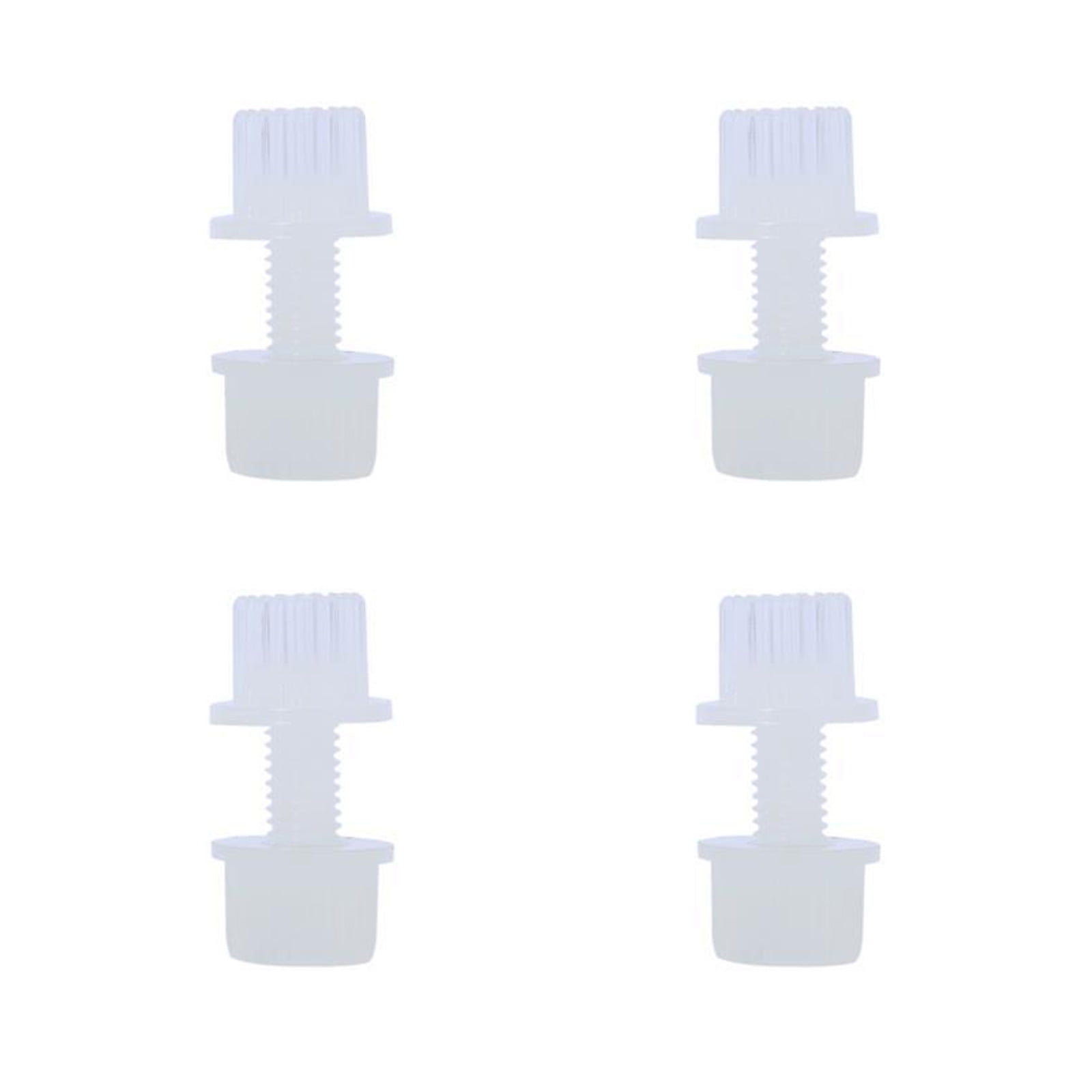 Set of 4 Motorcycle License Plate Bolts Nylon Screws Nylon License ...