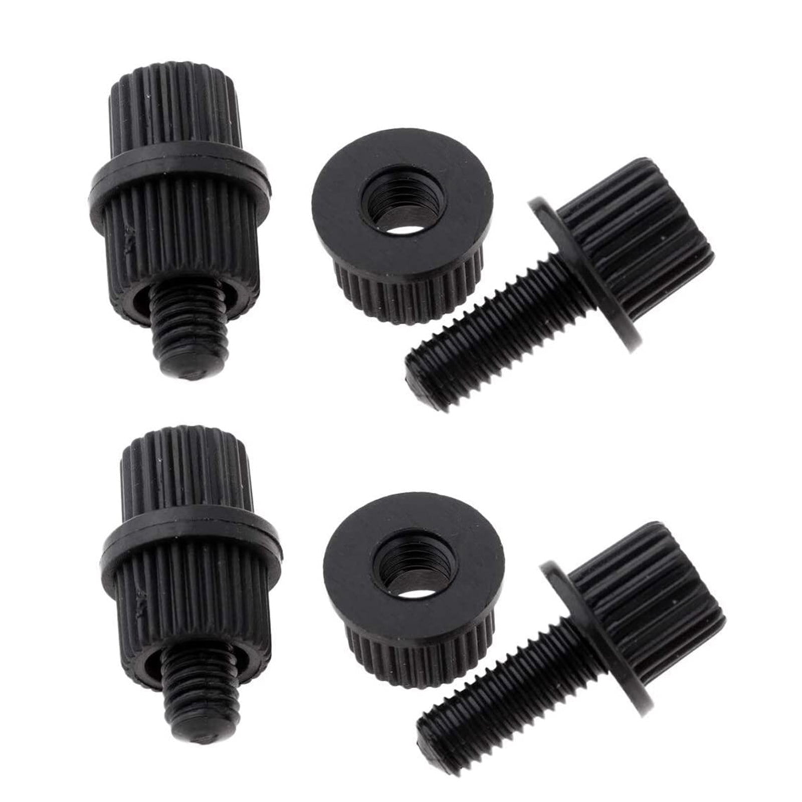 Set of 4 Motorcycle License Plate Bolts Nylon Screws Nylon License ...