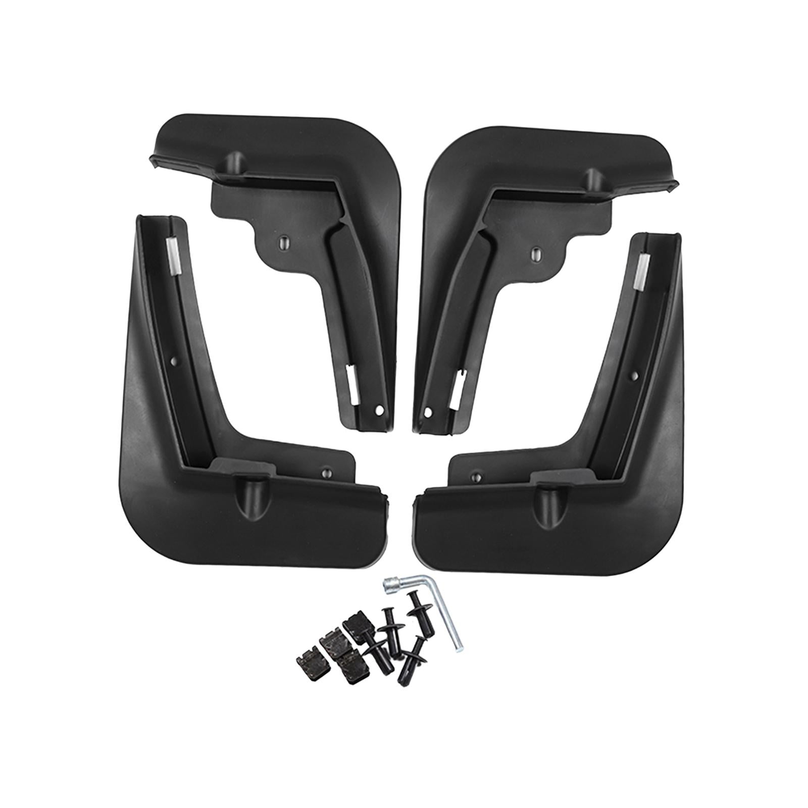 Set of 4 Mud Flaps Guards without Drill Exterior Accessories for ...