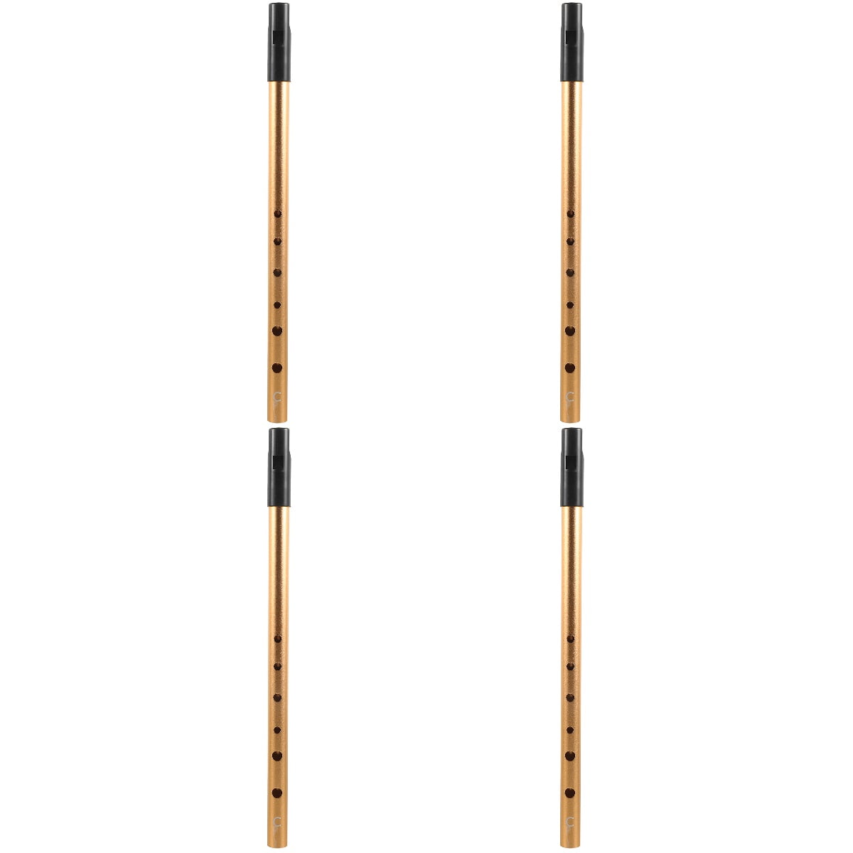 Set of 4 Musical Instrument Whistle Metal Student - Walmart.com