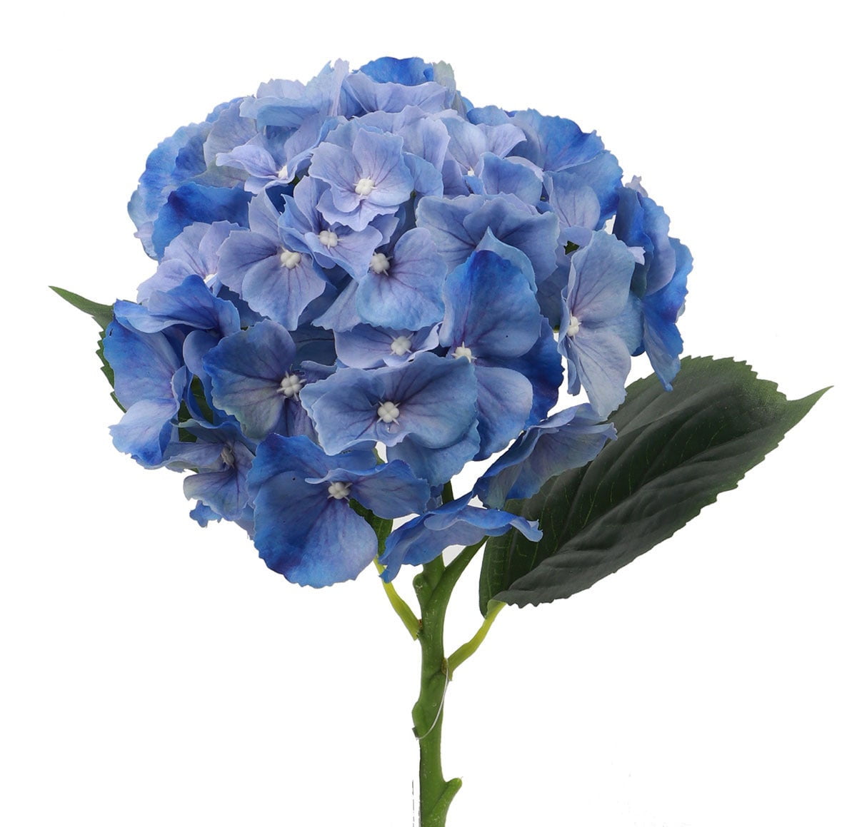 Set of 4 Natural Touch Blue Hydrangea Artificial Flower - Walmart.com