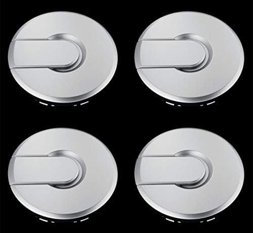 Set of 4 New 17 inch 7 or 8 Spoke Wheel Hub Center Caps Silver Hubcaps ...