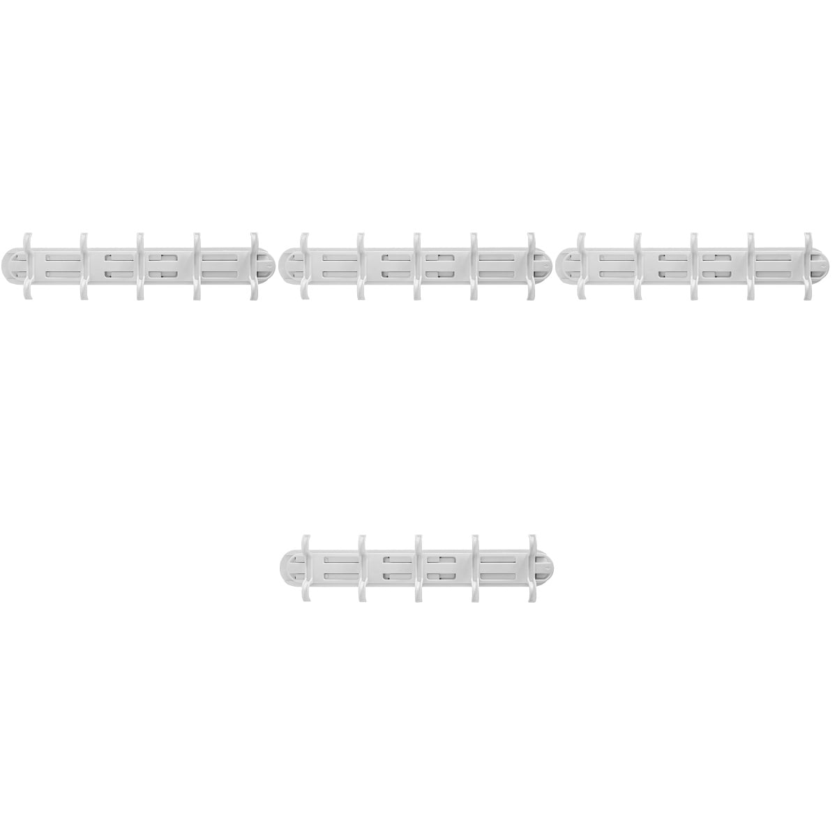 Set of 4 Newborn Props Sliding Hook Under Cabinet Hook 27.3X6.7X2.7CM ...