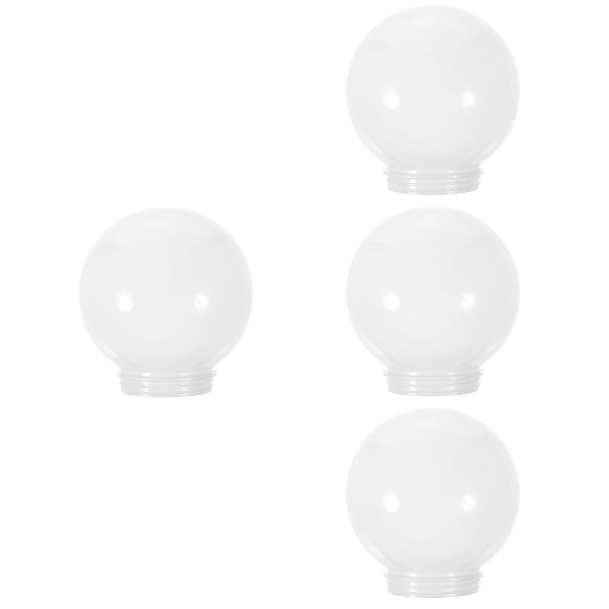 Set of 4 Outdoor Light Shade Replacement Acrylic Lampshade - Walmart.com