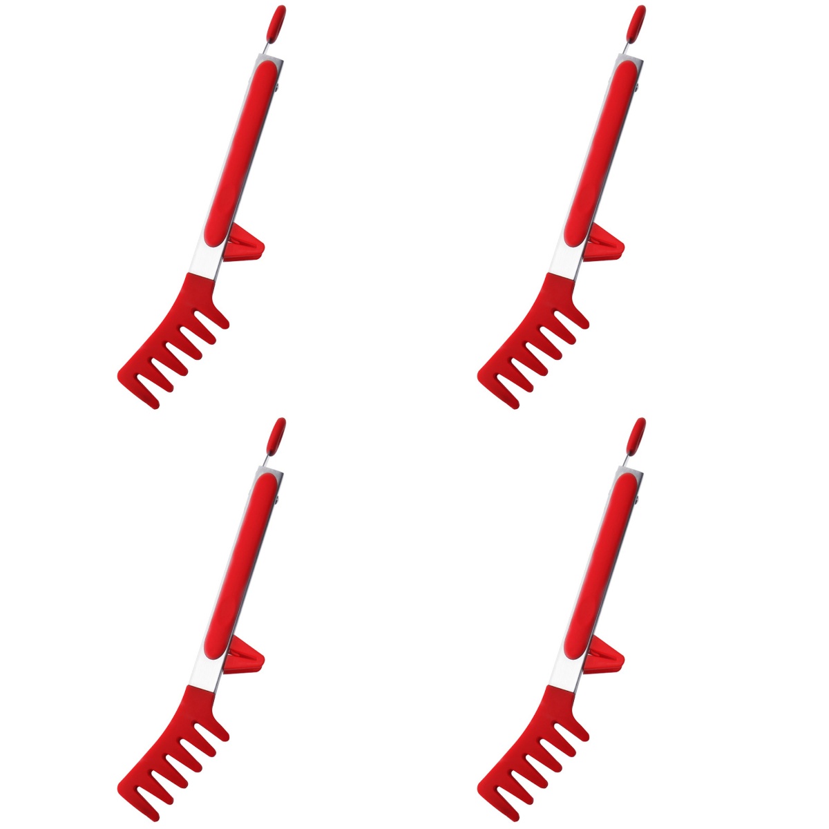 Set of 4 Pasta Clips Pasta Noodles Ergonomic Food Tong Barbecue Tong ...