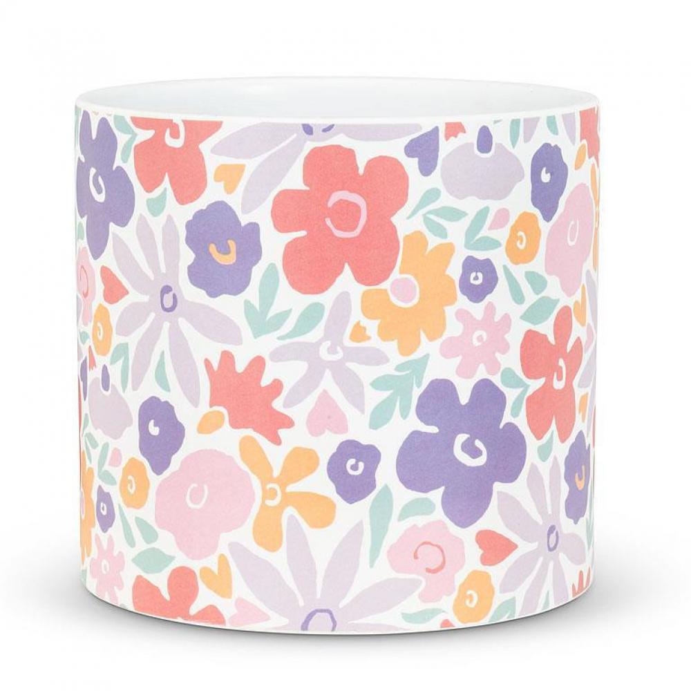 Set of 4 Pastel Blooms Planter - Walmart.com