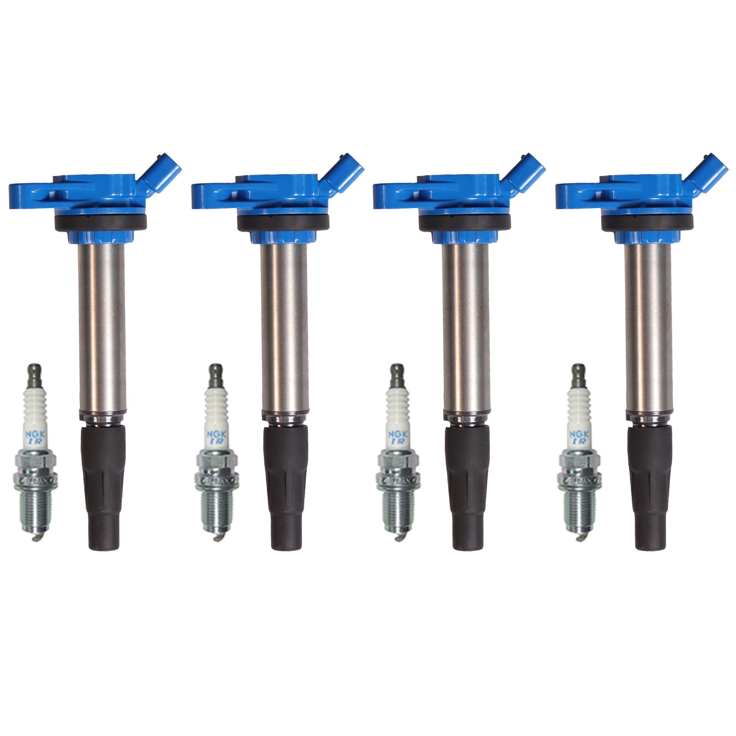 Set of 4 Performance Ignition Coil & 4 NGK Spark Plug for 08-13 Scion ...