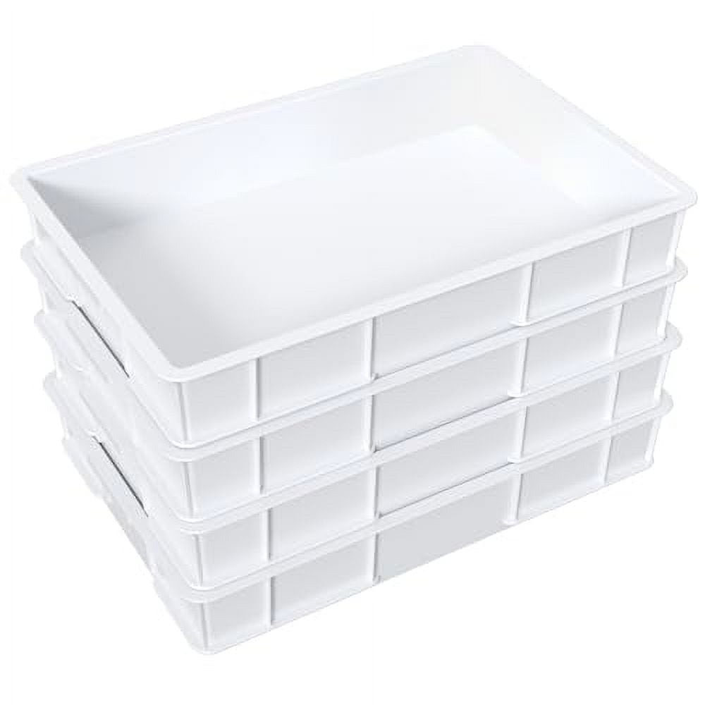 Set of 4 Pizza Dough Proofing Box, Commericial Grade Dough Proofing ...