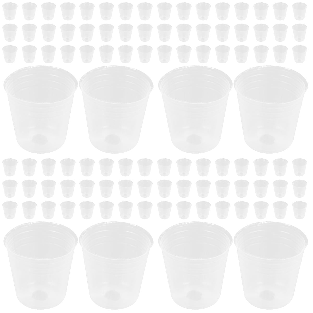 Set of 4 Plant Nursery Pots Nursery Cup 5.00X5.00X4.50CM - Walmart.com