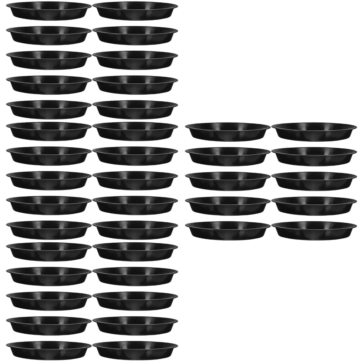 Set of 4 Container House Plant Pots Flower Pot Base 15.50X15.50X2.00CM ...
