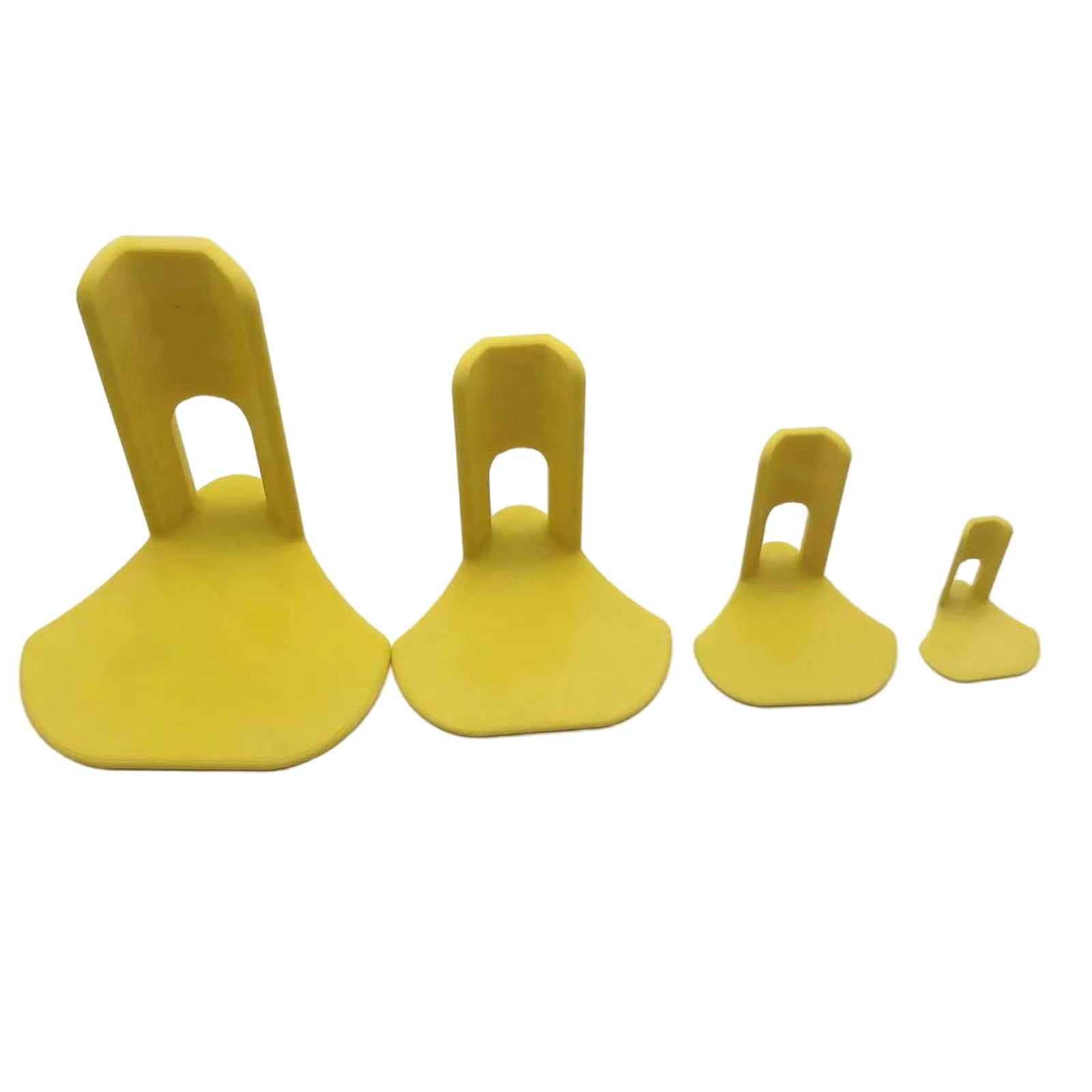 Set of 4 Plastic Chicken Leg Splint For Injured Bird And Poultry Secure ...