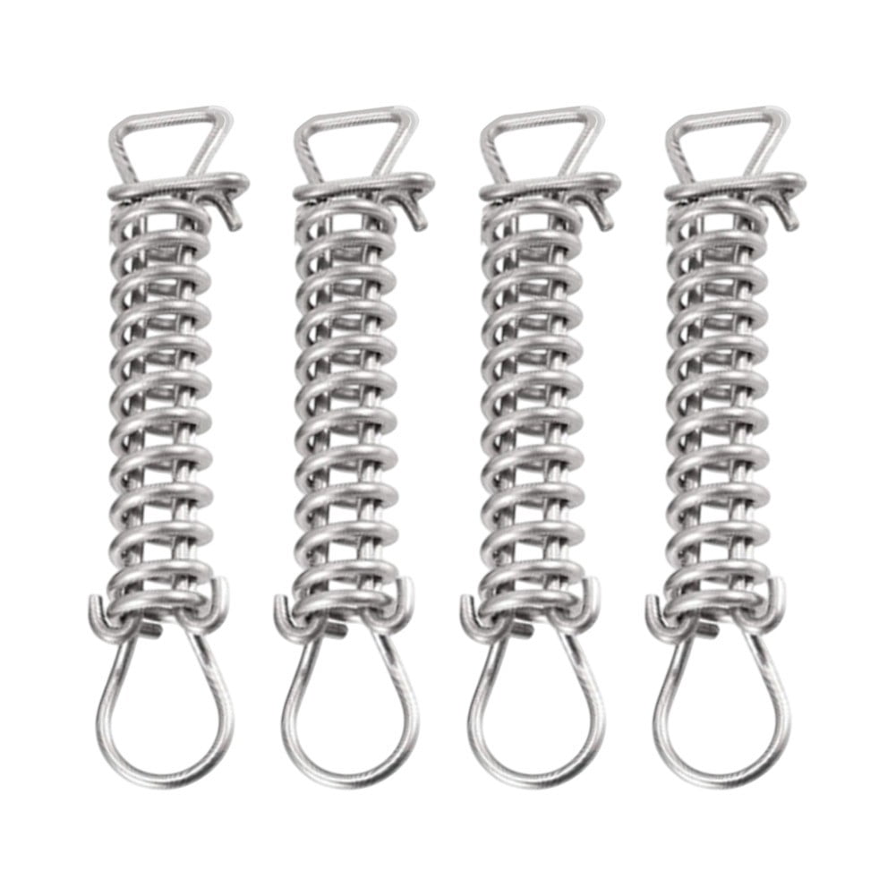 Set of 4 Pool Cover Stainless Steel Springs - PVC and Stainless Steel ...