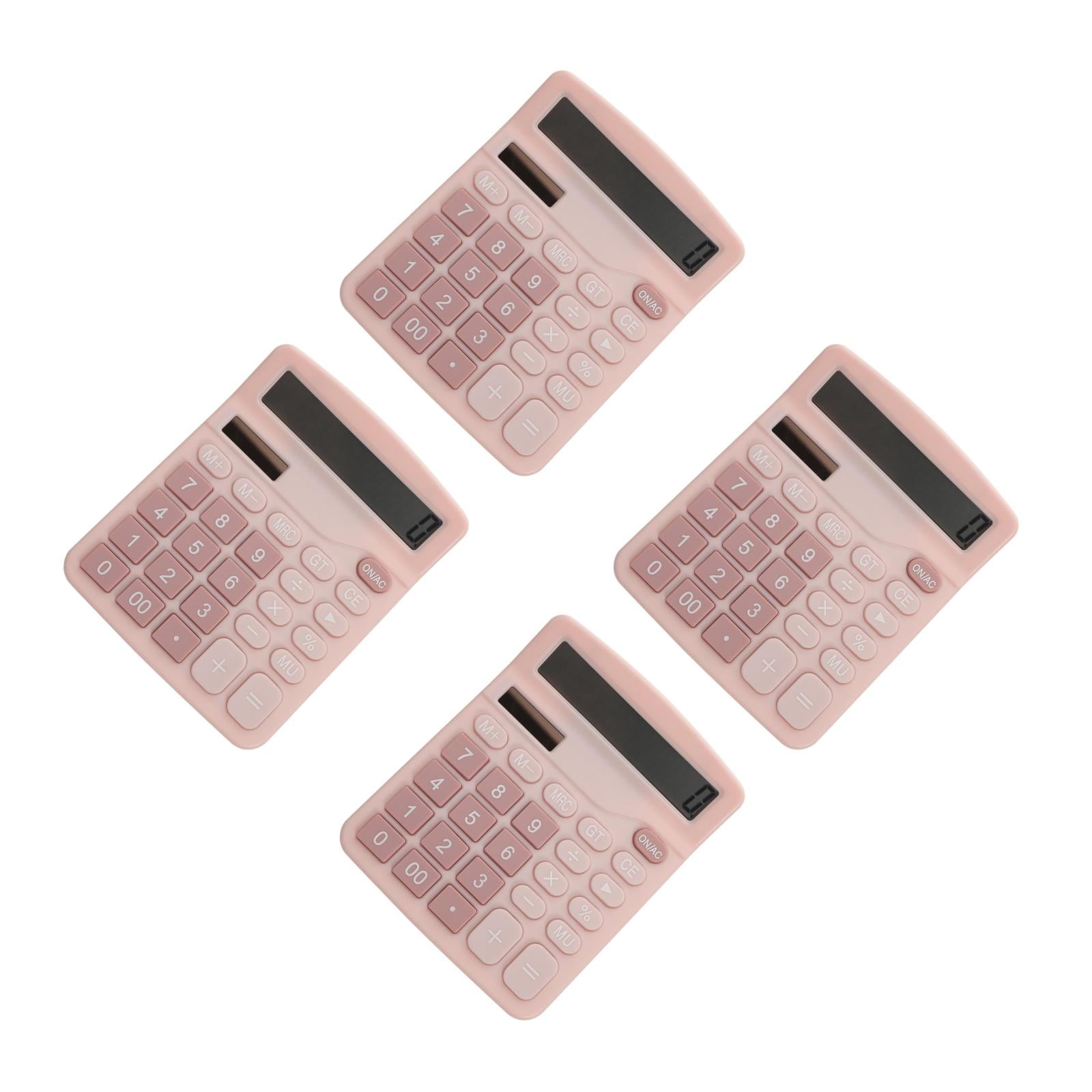 4 Pack Retailer Calculator Office Supplies Cartoon Calculators Desktop ...