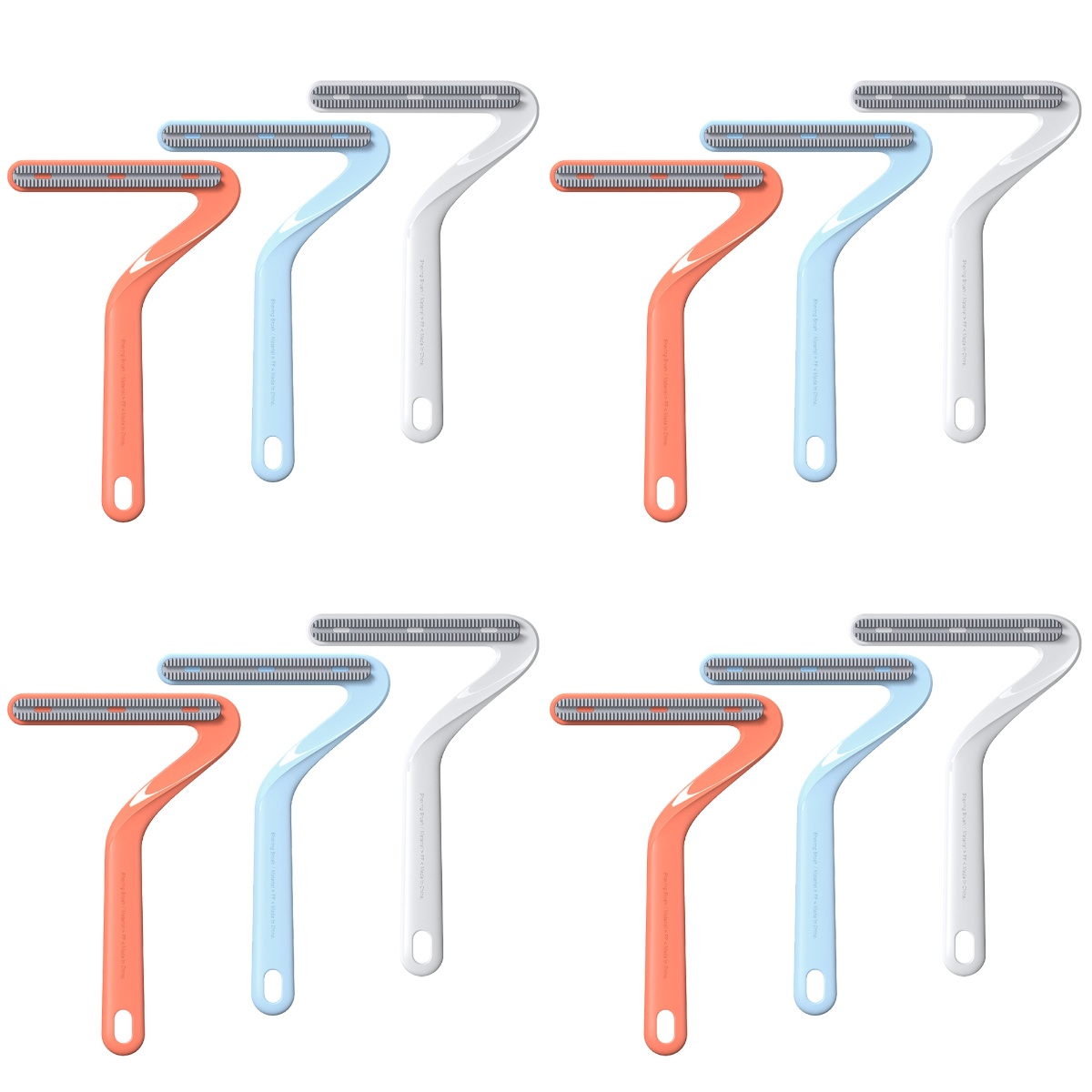 Set of 4 Portable Lint Remover Vacuum Scraper Travel - Walmart.com