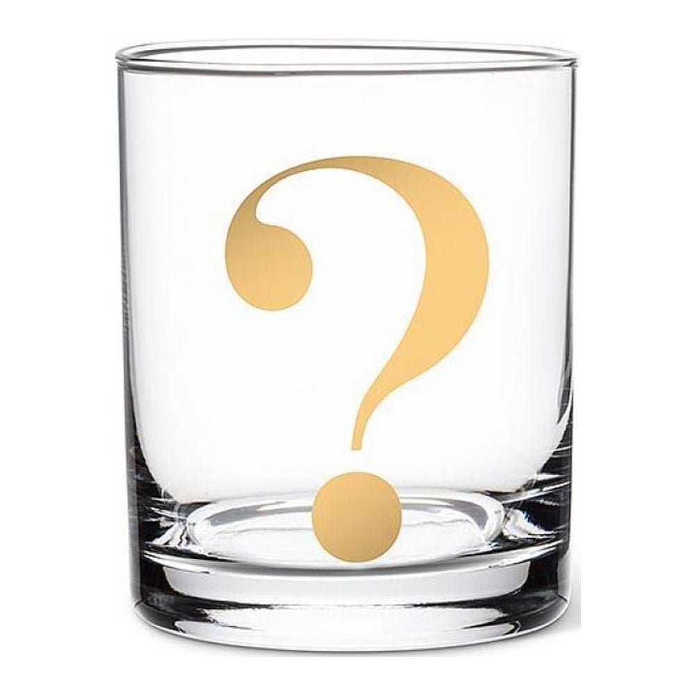 Set of 4 Question Mark Tumbler Glass - Walmart.com