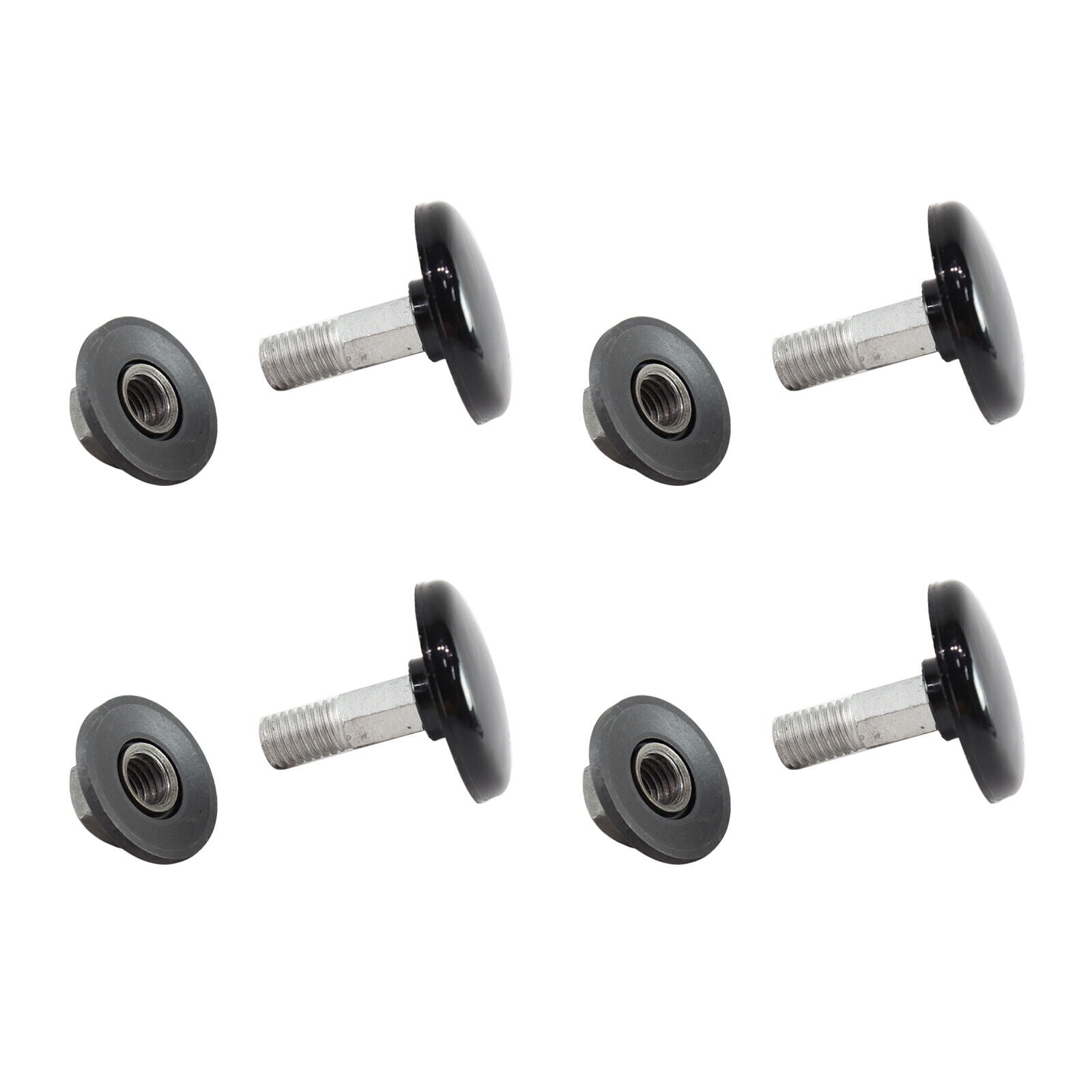 Set of 4 Rear Hatch Hinge Bolts & Nuts Set Fits 1982-1992 Camaro ...