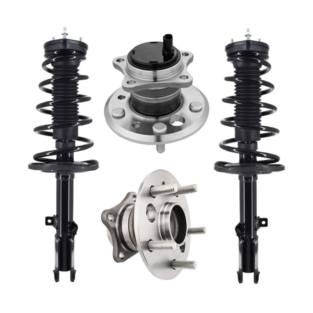 Set of 4 Rear Quick Strut-Wheel Hub Bearing Assembly For 2008-2012 ...