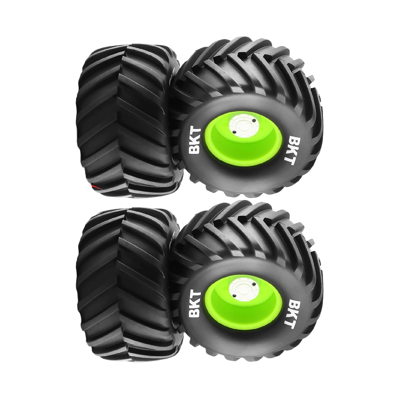 Set of 4 Remote Control Wheel Tires for Crawlers Car Model Rubber Wheel ...