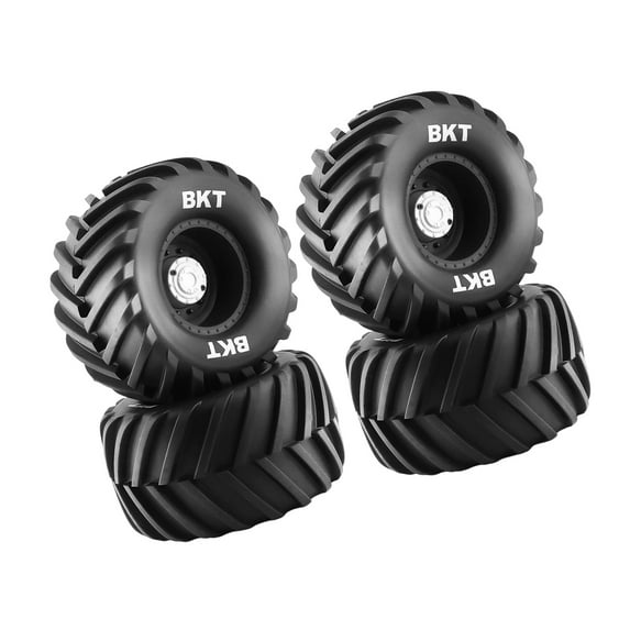 Set of 4 Remote Control Wheel Tires for Crawlers Car Model Rubber Wheel ...