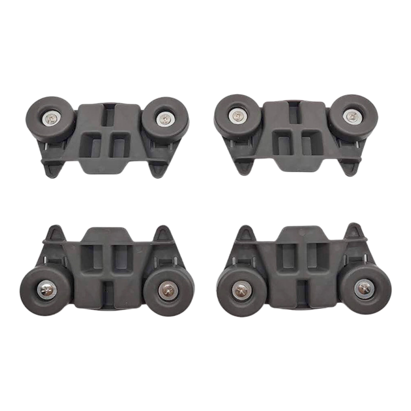 Set of 4 Replacement Lower Rack Rollers Plastic Dishwasher Spare Parts ...