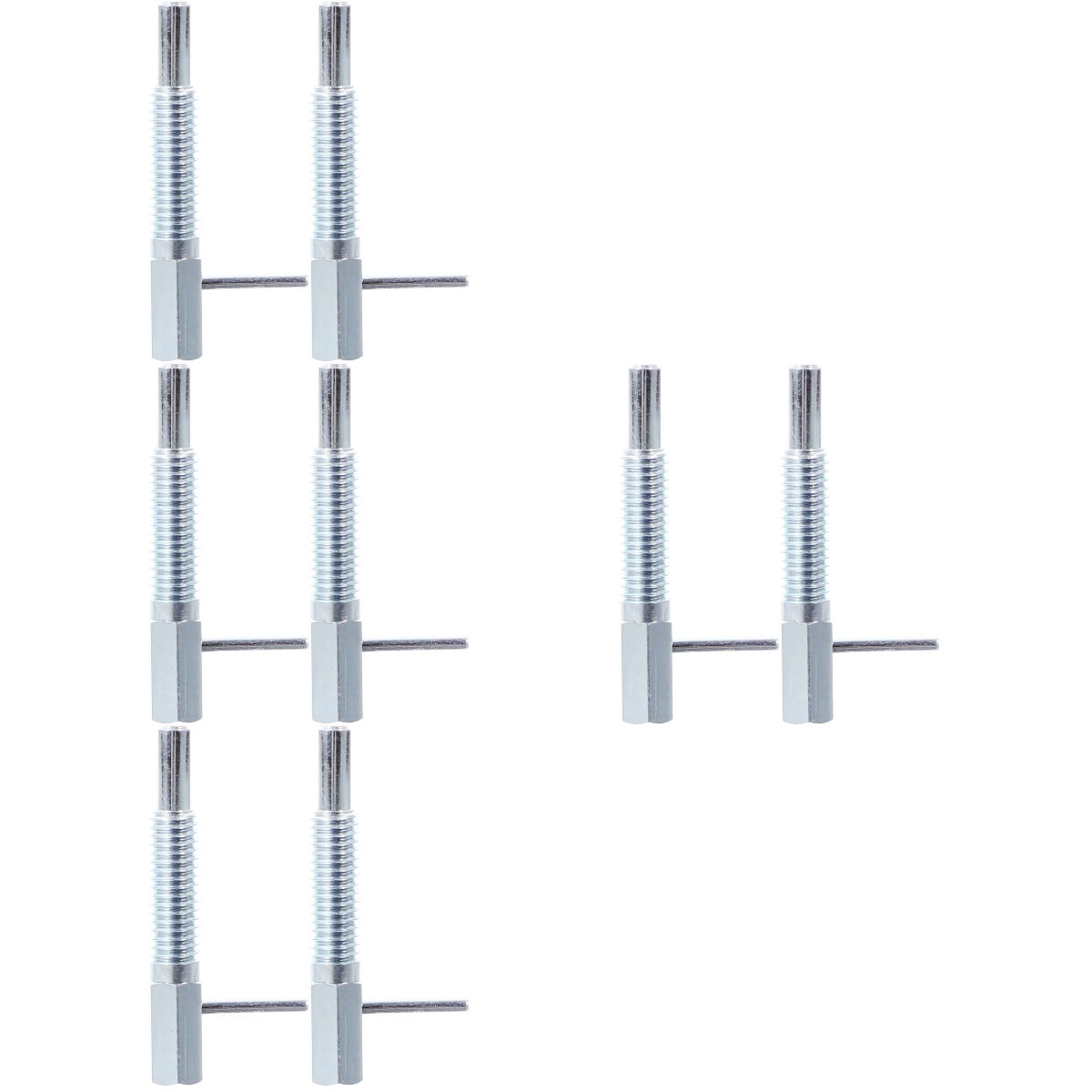 Set of 4 Retractable Pin Spring Plunger Boat Door Latch Backs Locking ...