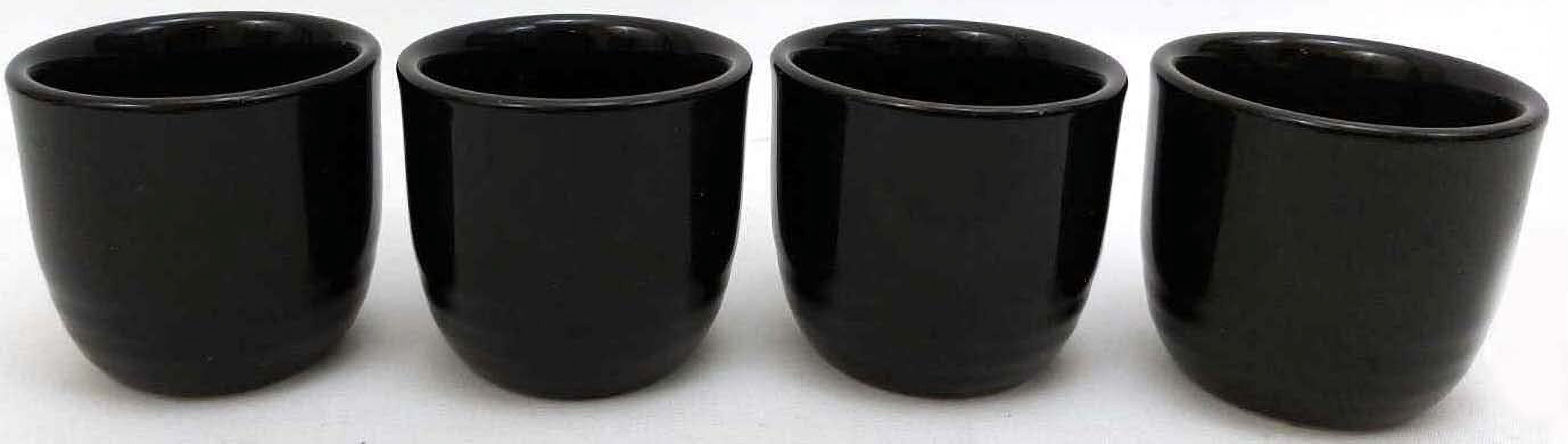 Set of 4 Sake Cups Japanese Porcelain Wine Saki Cup Small Tea Cup ...