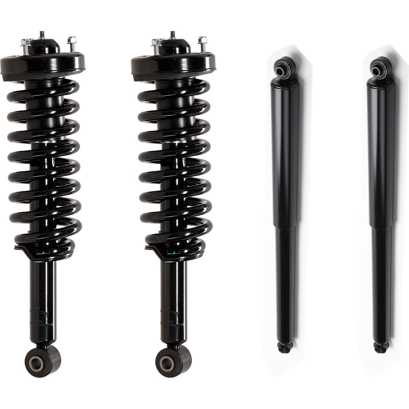 Set of 4 Shock & y Loaded Strut for Front & Rear Driver & Passenger ...