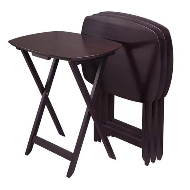 Set of 4 Single TV Tables Oversizsed 92124 - Walmart.com