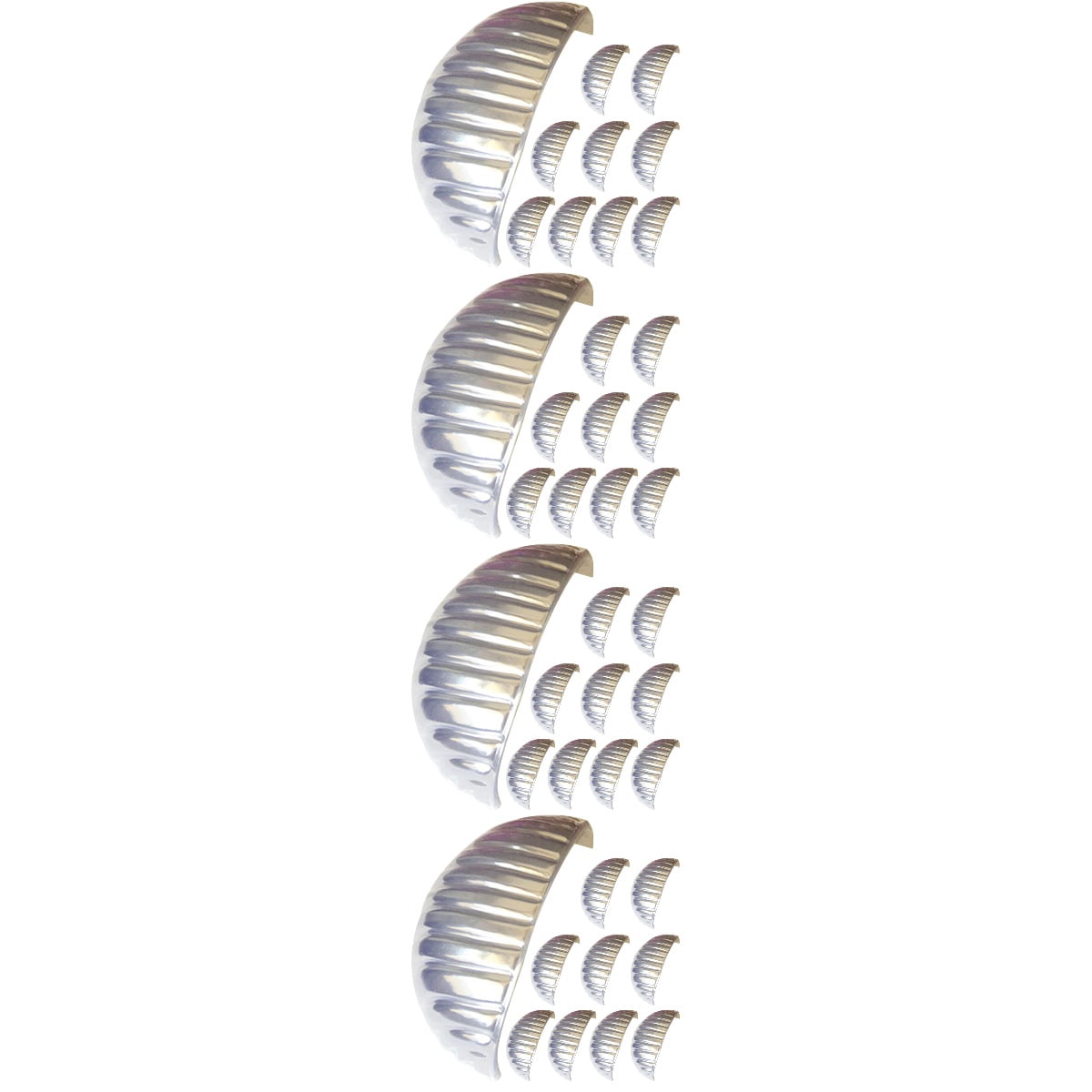 Set of 4 Snapback Inner Pad Cap Brim Insert Half Hat Stay Cap Support ...