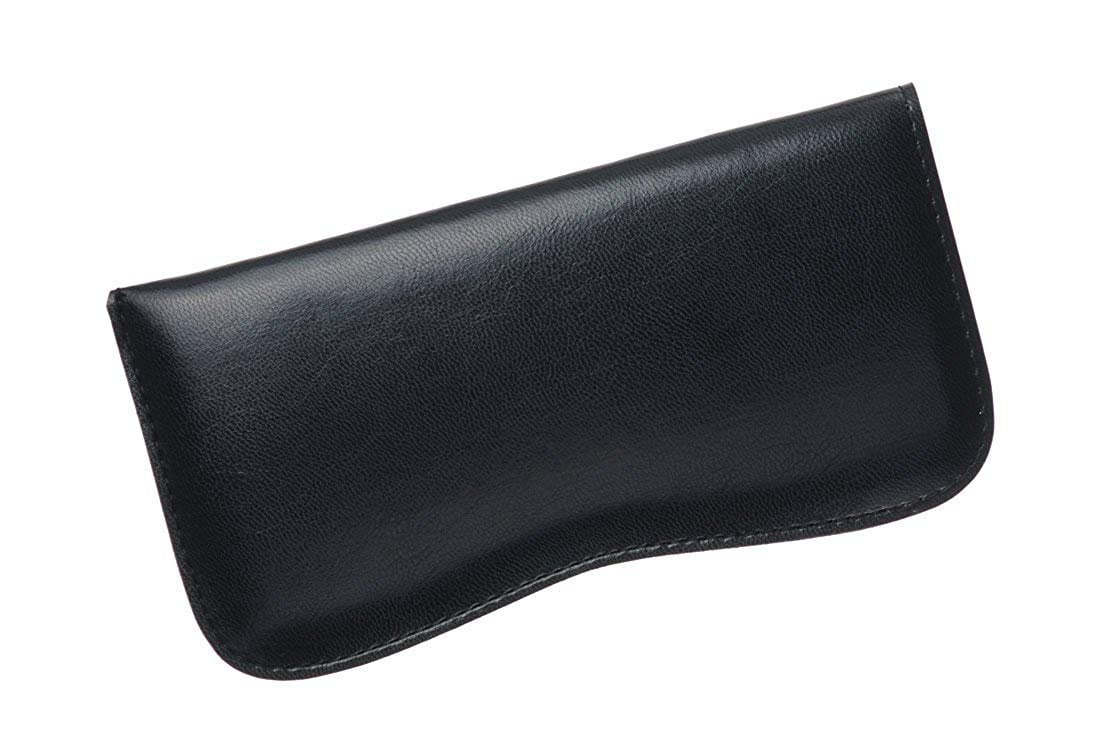 Set of 4 Soft Faux Leather Classic Eyeglass Slip Case-Navy Blue ...