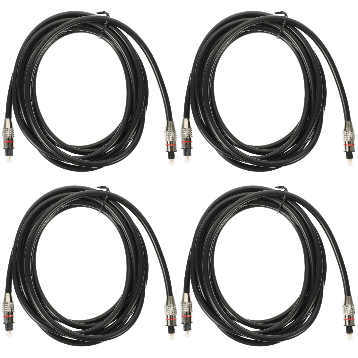 Set of 4 Soundbars for Audio Optical Cable Digital - Walmart.com