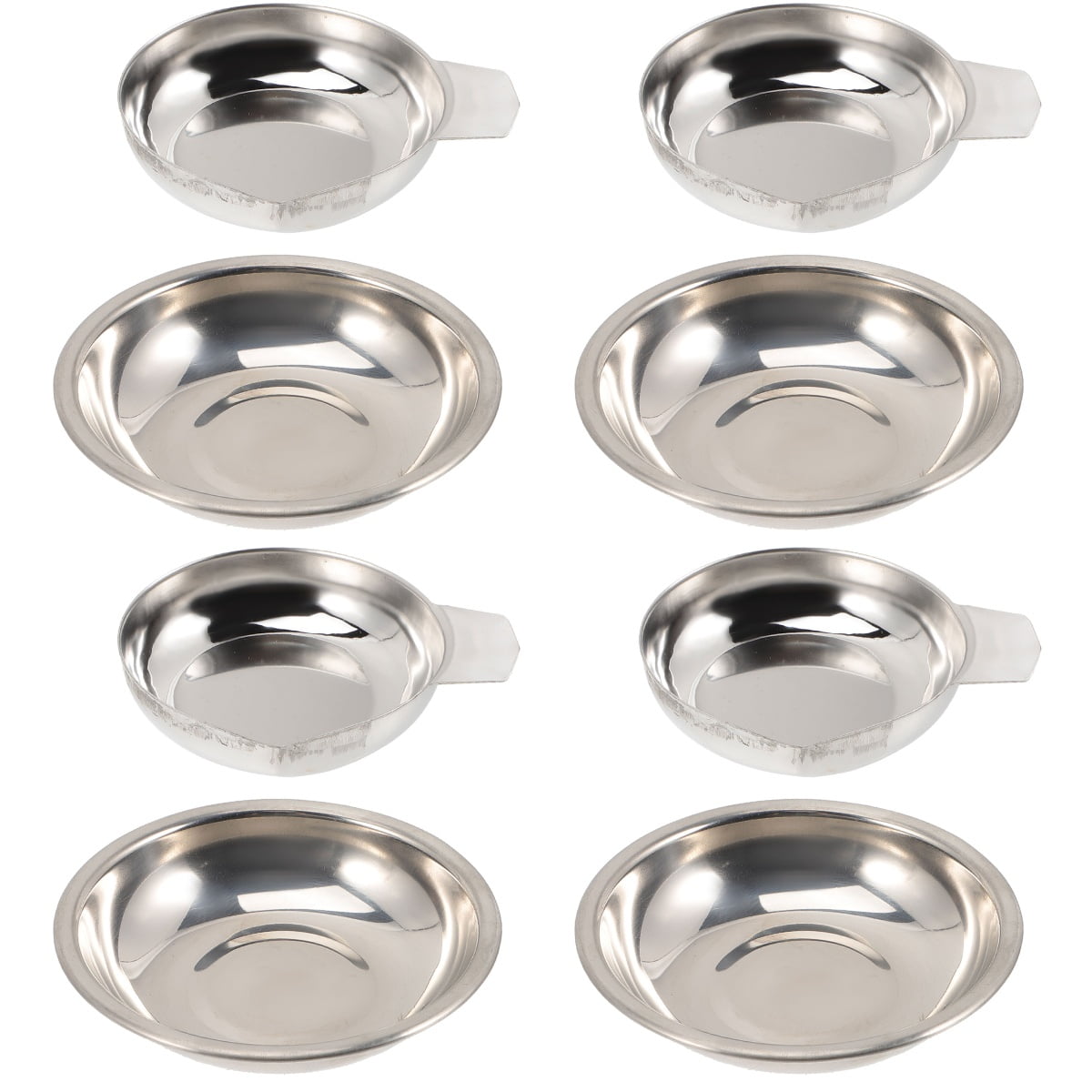 Set of 4 Steel Jewelry Scale Scales Kitchen Electronic Trays - Walmart.com