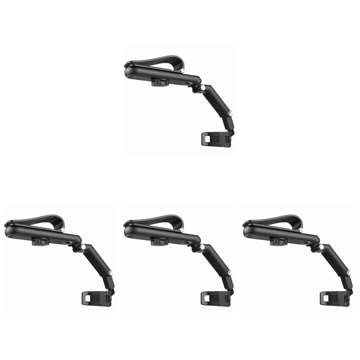 Set of 4 Sun Visors Phone Holder Mobile Stand Truck Desktop Mount ...