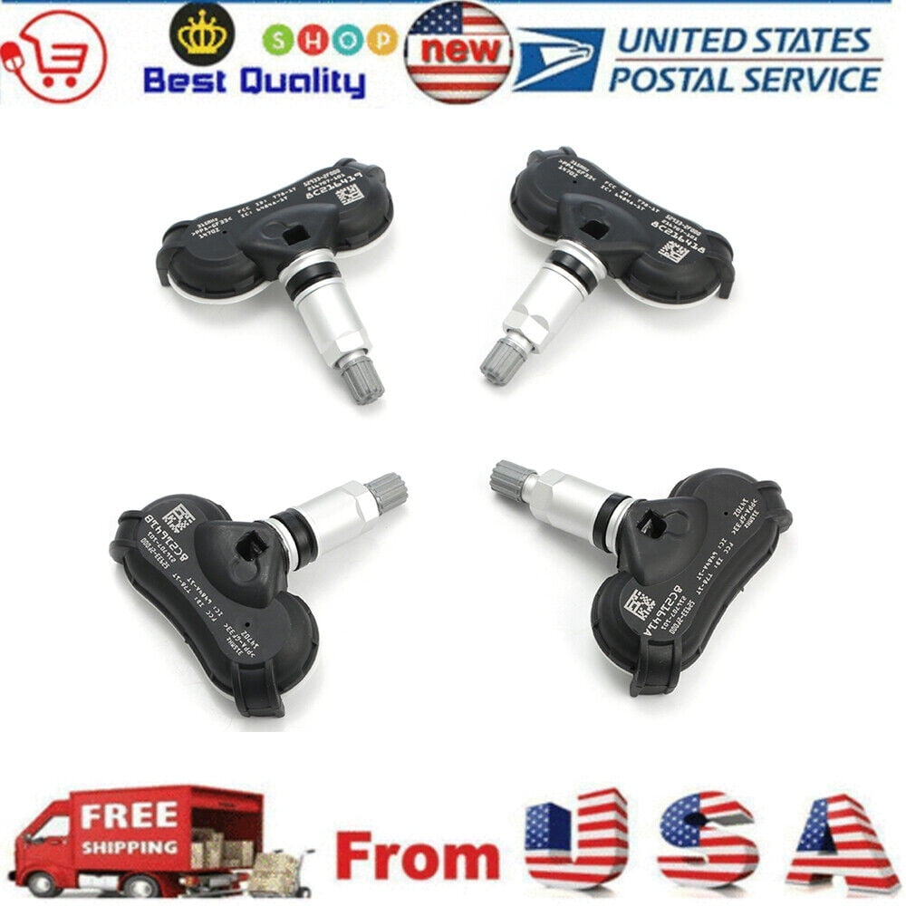 Set of 4 TPMS 52933-2F000 Fits For Hyundai Kia Wheel New Tire Pressure ...