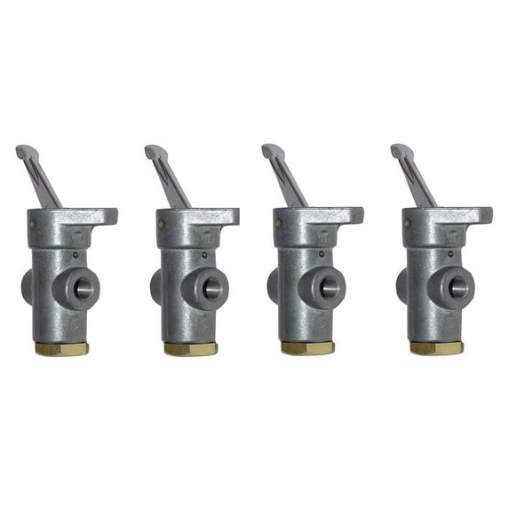 Set of 4 TW-1 Lever Operated Control Valve Replaces Bendix 229635 ...