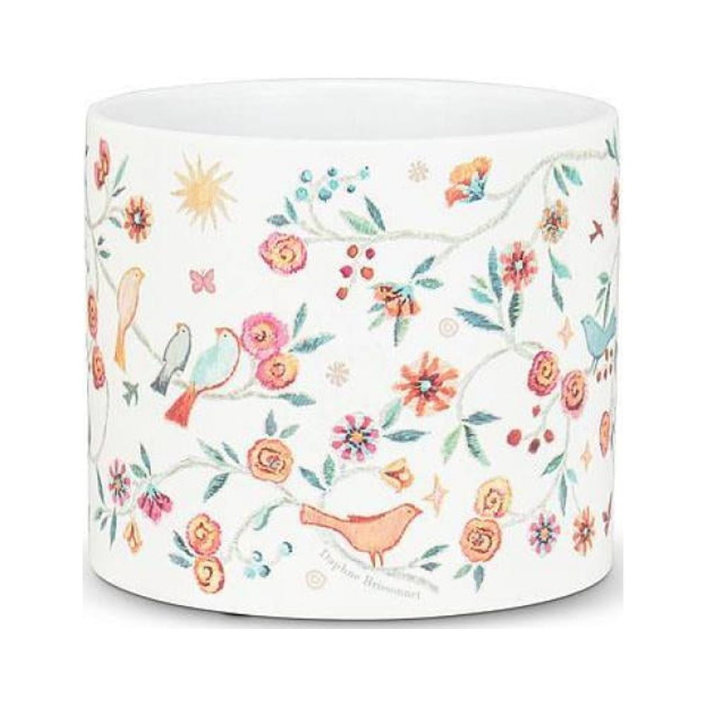 Set of 4 Tapestry Birds Planter - Walmart.com