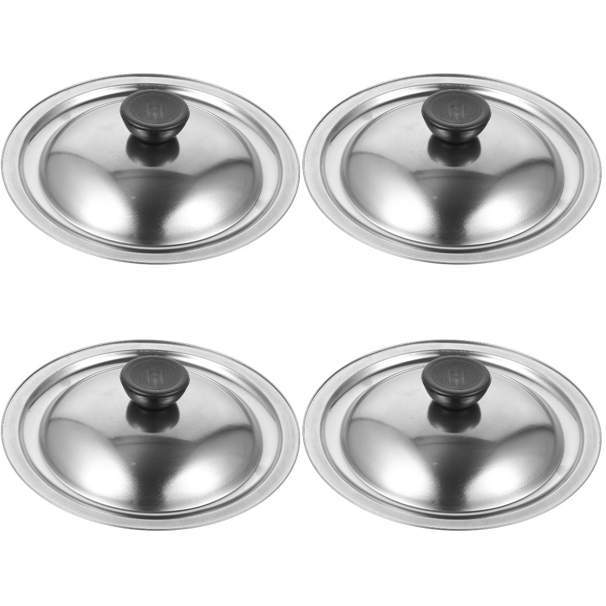 Set of 4 Taste Cup Lid Bacon Universal Lid for Seasoning Pot Lid for ...